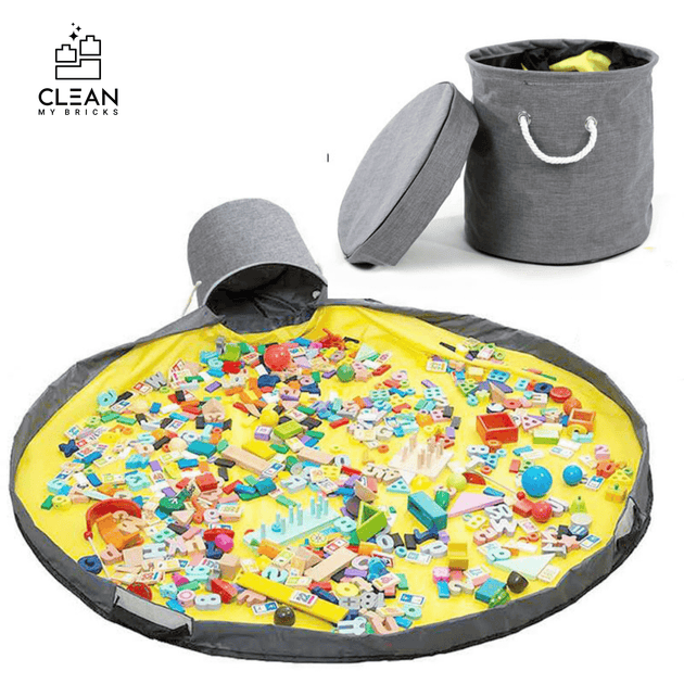 2 IN 1 Foldable Bricks Storage Bag – Clean My Bricks